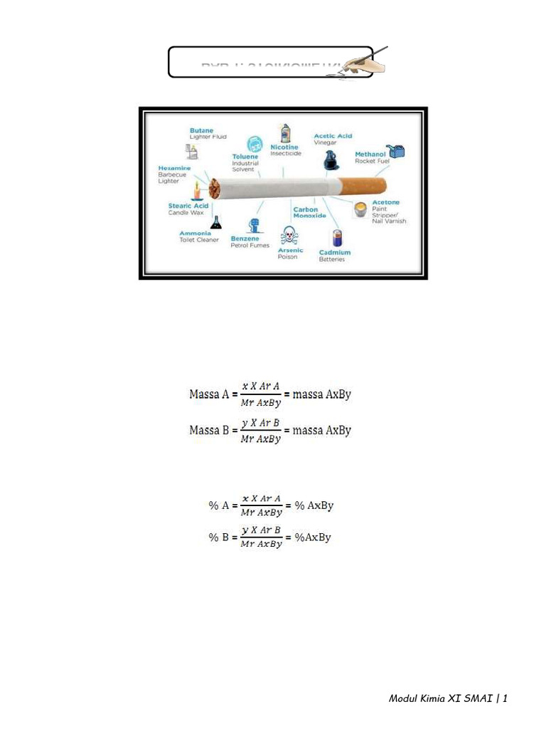 Modul Kimia Xi Bab 1, 2 | PDF