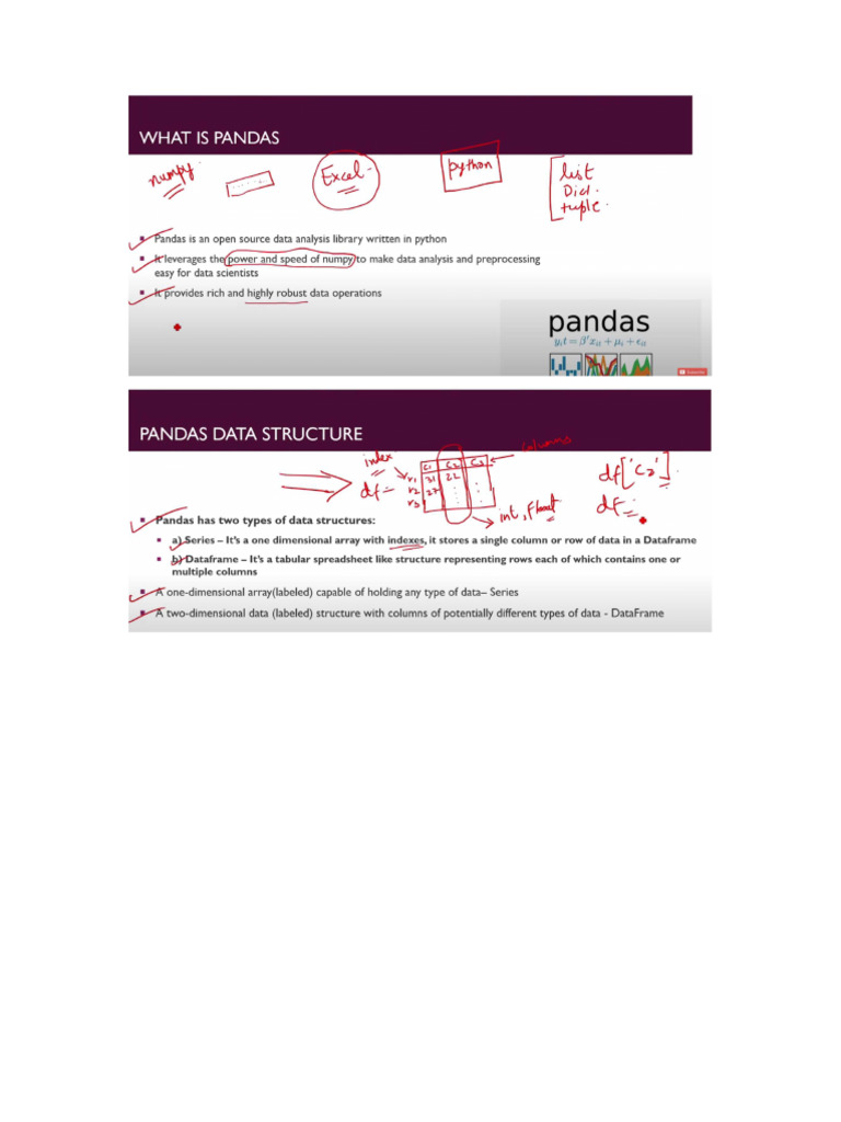 Pandas Intro | PDF