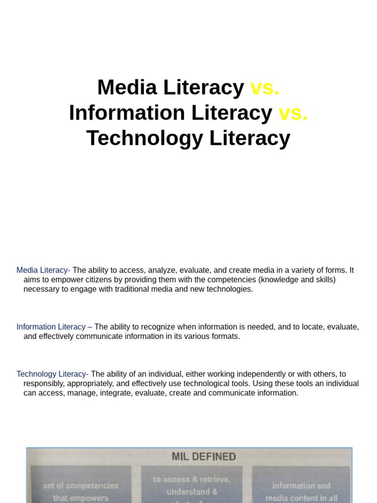 MIL Lesson 2 | PDF | Information Literacy | Literacy