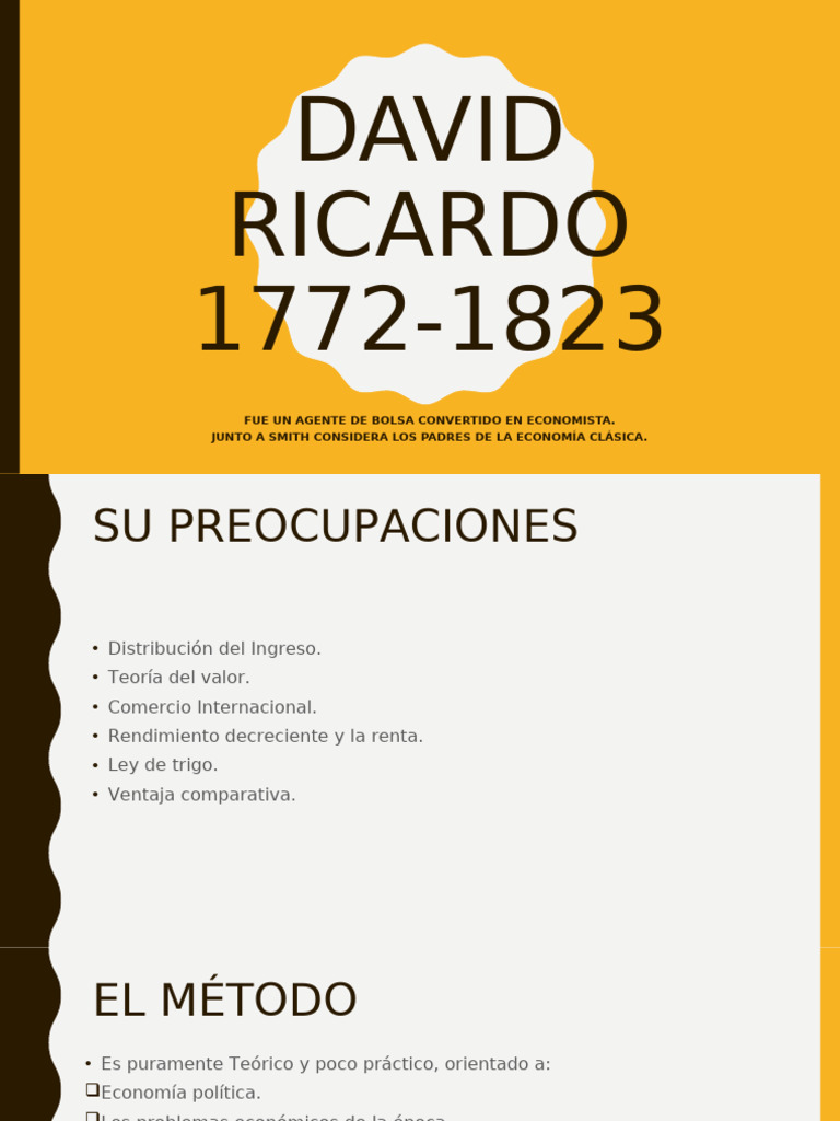 David Ricardo 3 | PDF