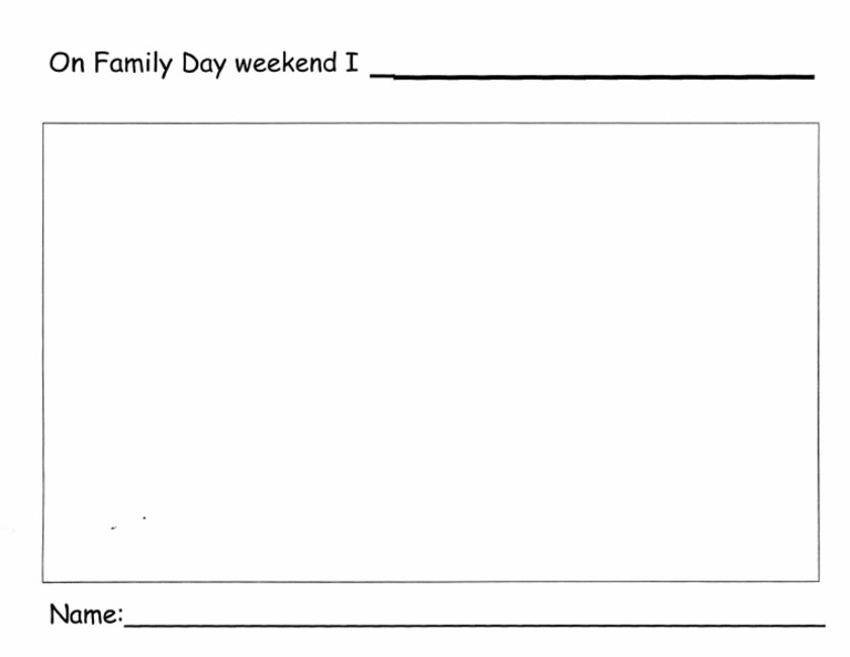 FDK Writing Family Day | PDF