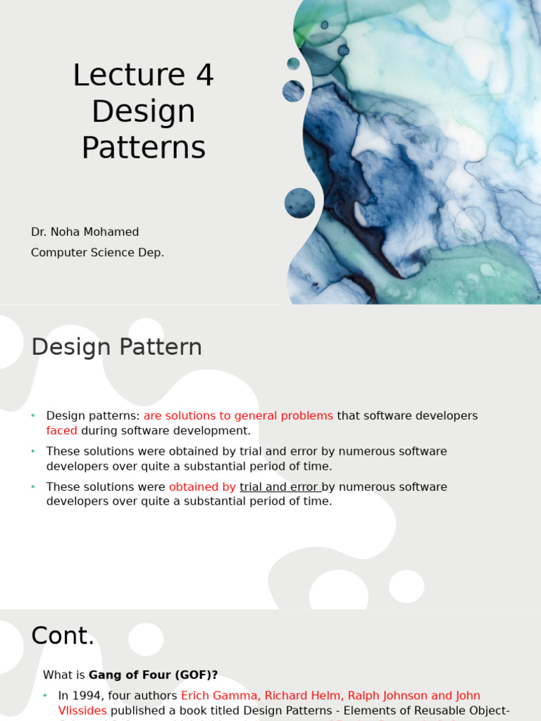 Lecture 4 Advanced SE | PDF