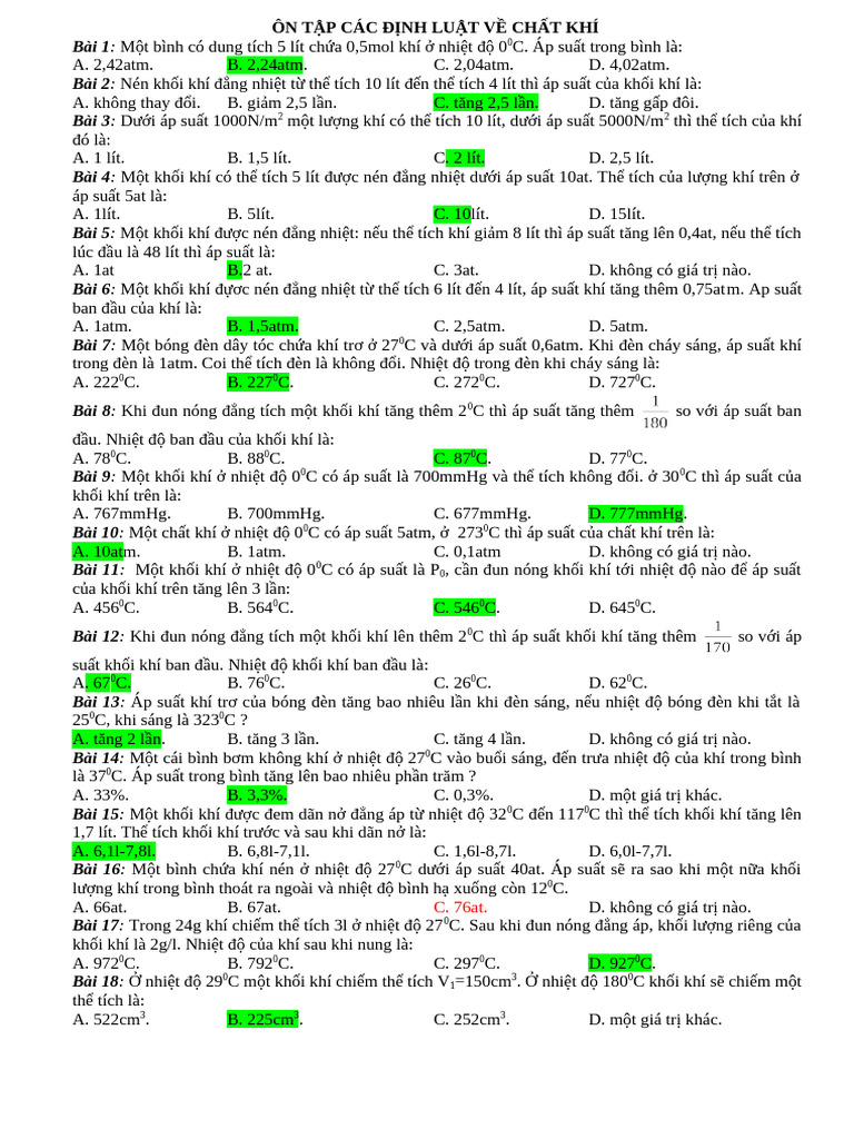 Kiem Tra 1 Tiet | PDF