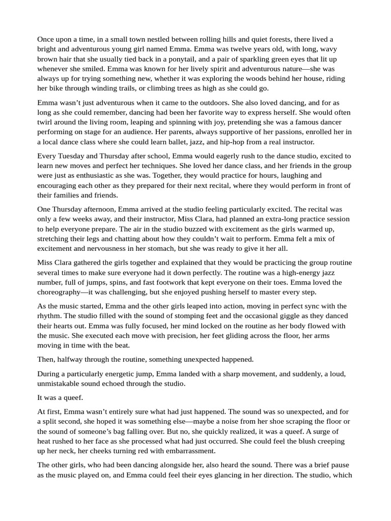 The Girl That Queefed | PDF