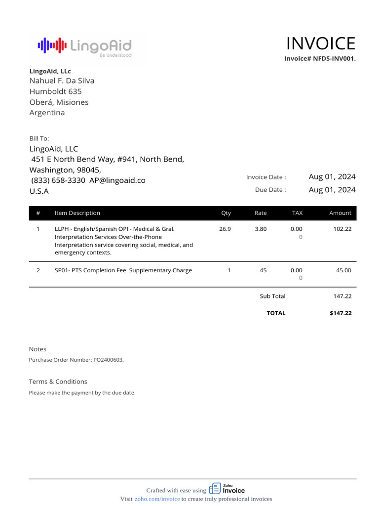 Invoice (2) | PDF