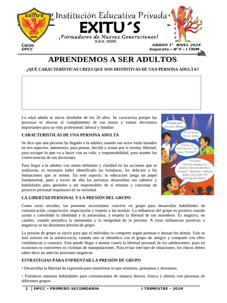 Separata 4 DPCC 5°sec | PDF