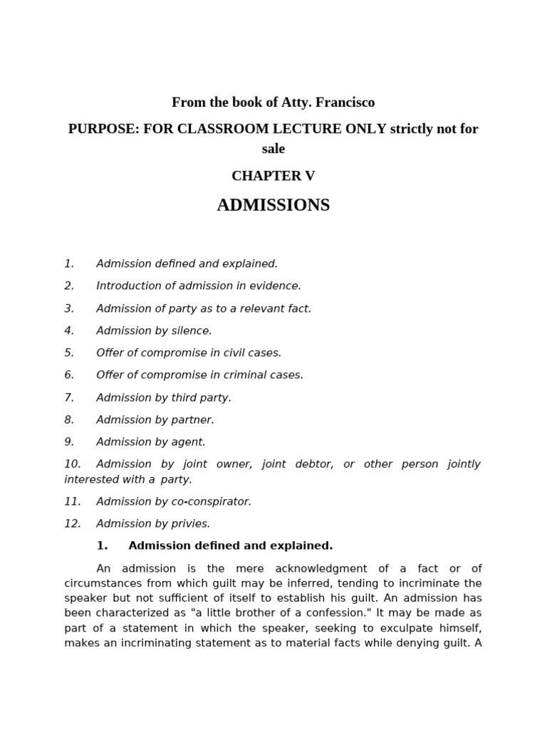 Basic Evidence Part 3 Midterm | PDF