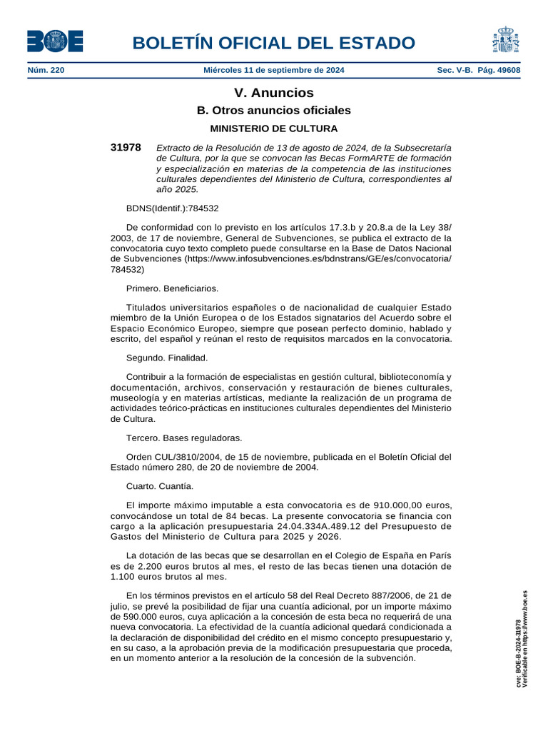 Boe B 2024 31978 | PDF