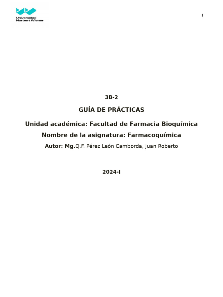 Uwiener Guia de Practica 2024-2 | PDF
