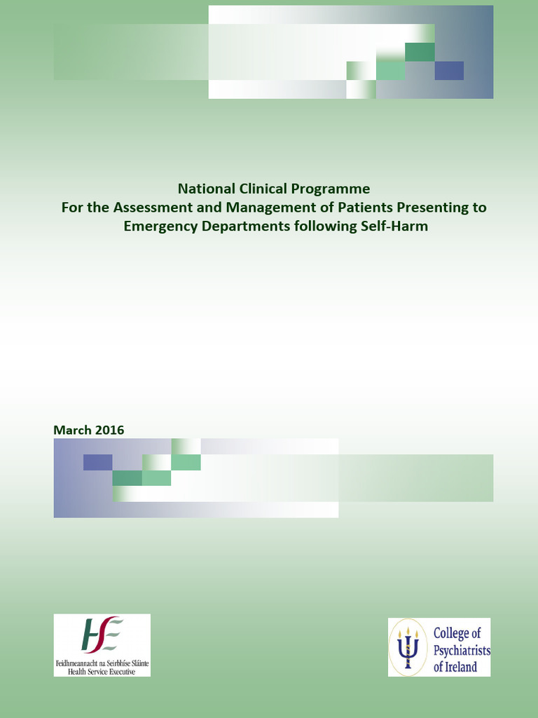 National Clinical Programme For The Assessment and Management of ...