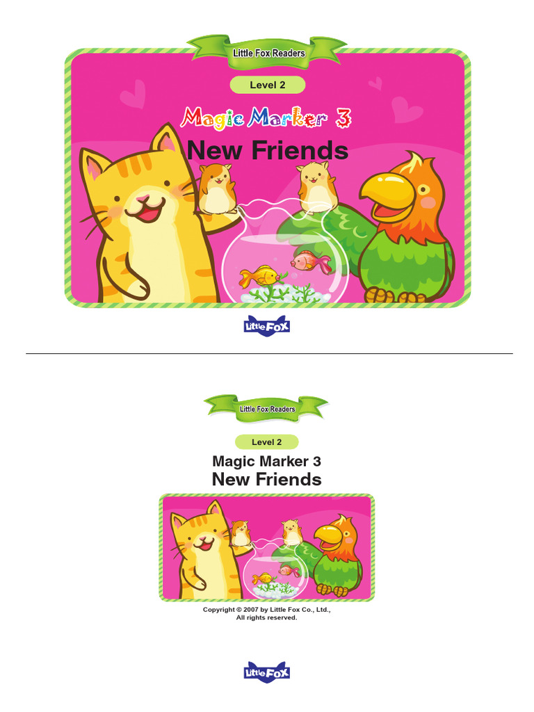 Magic Marker 3 - New Friends | PDF