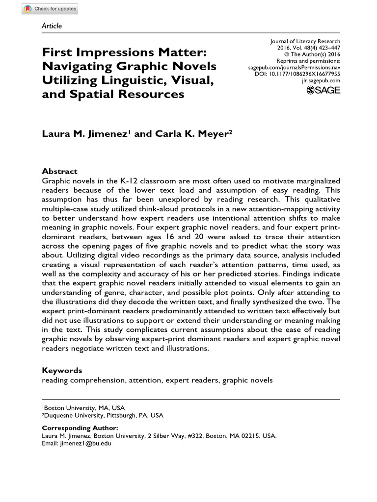 Jimenez - Meyer.first Impressions Matter | PDF
