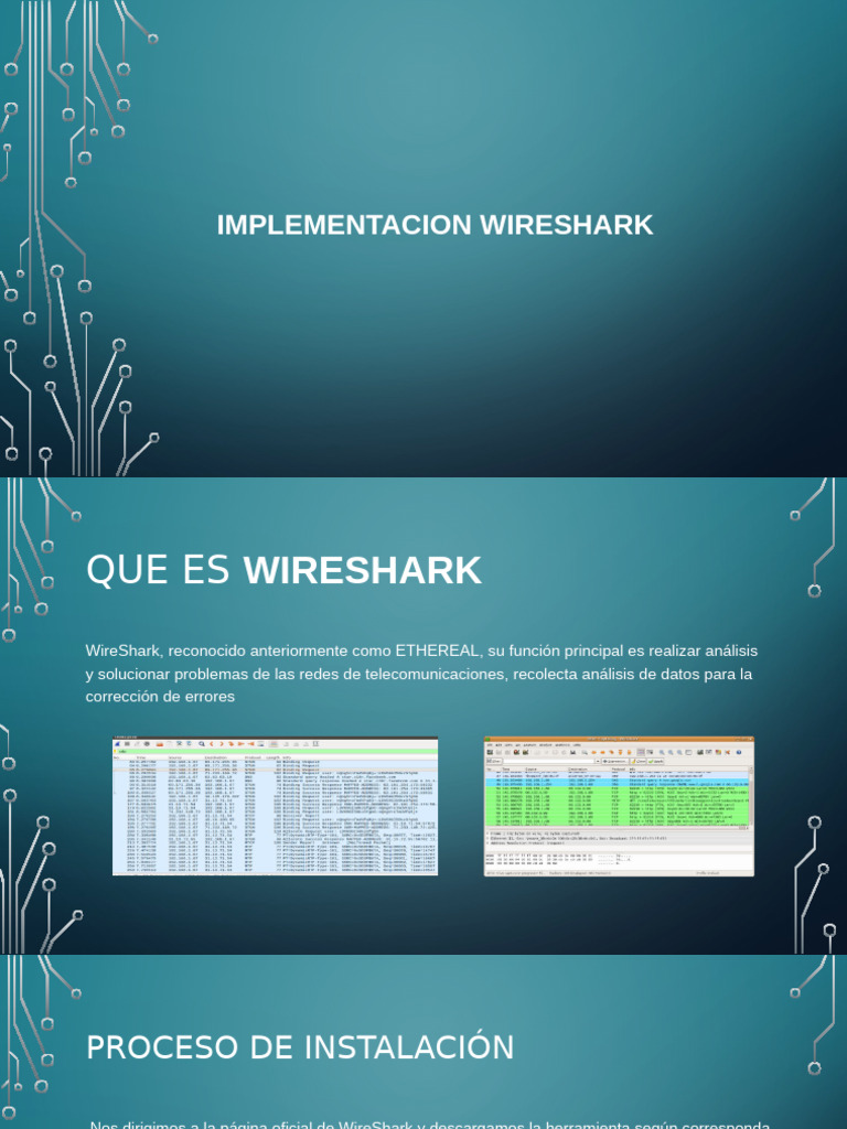 Manual de Wireshark | PDF