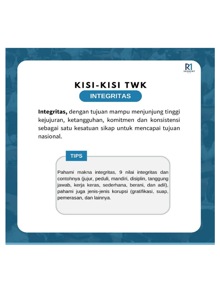 Tips TWK | PDF