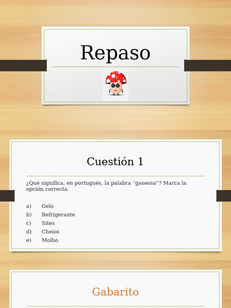 Repaso - 7º Ano A (3º Bimestre) | PDF