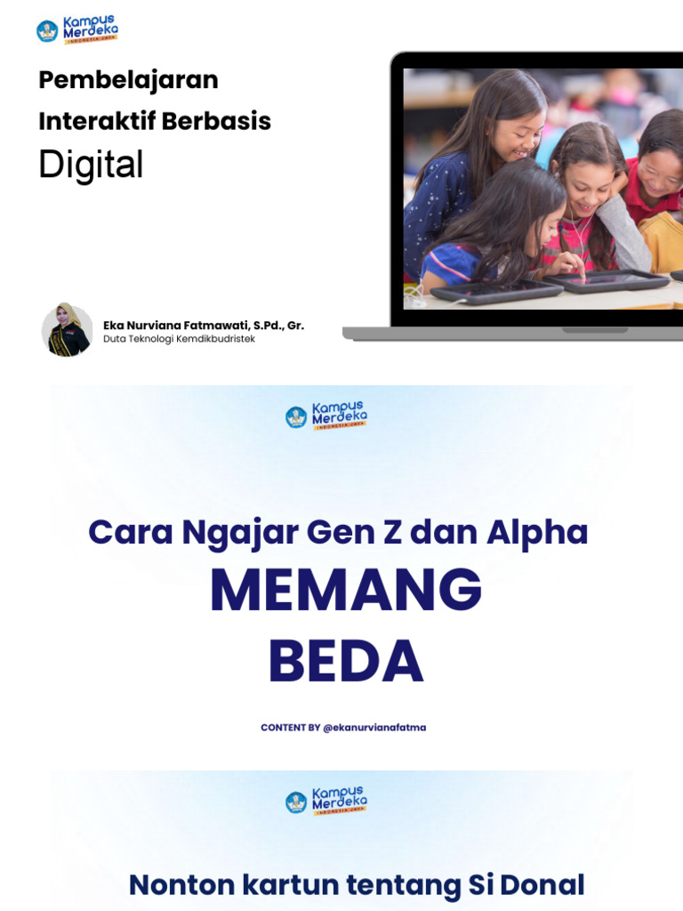 Pembelajaran Interaktif Berbasis Digital | PDF