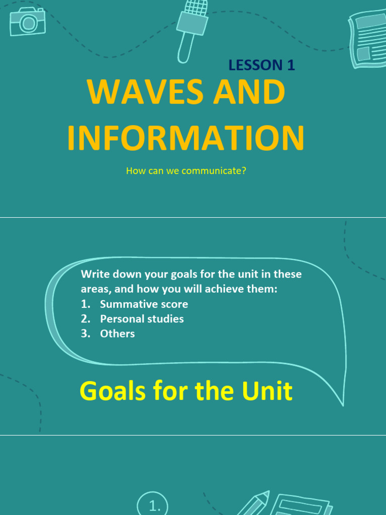 Waves and Information | PDF