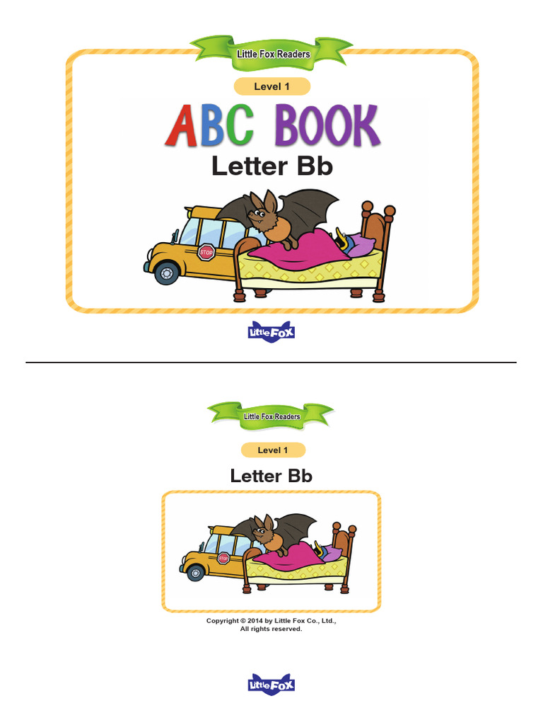 W4 ABC Book - Letter BB | PDF
