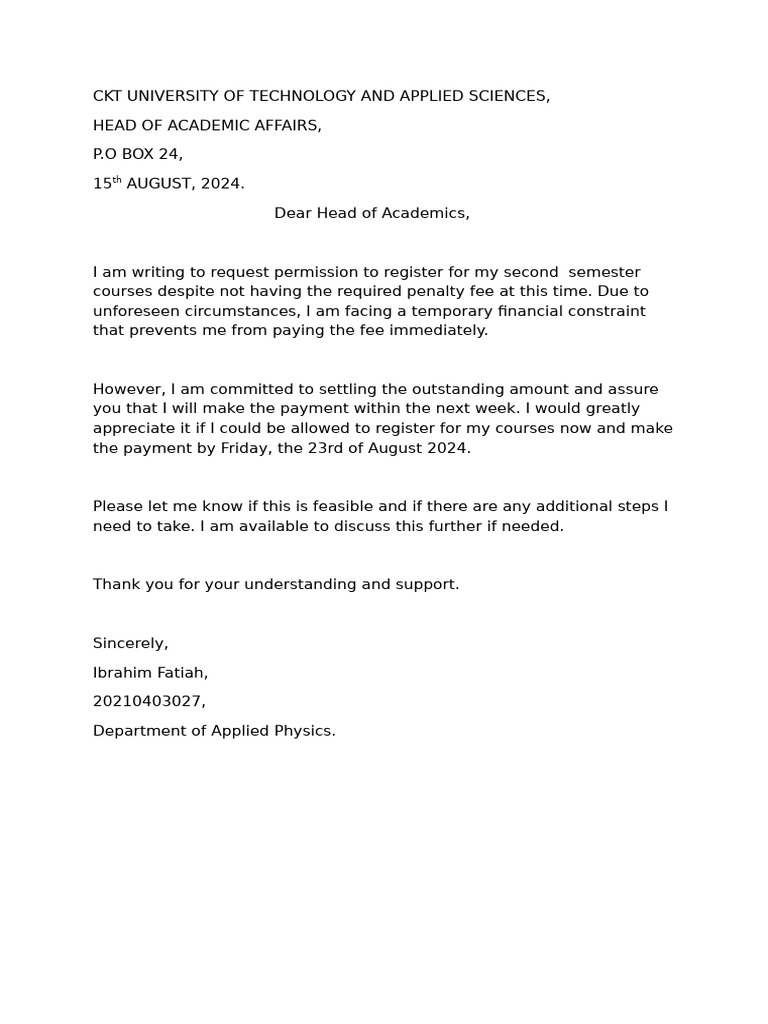 Academic Letter | PDF