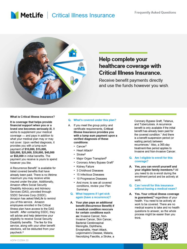 Amazon Critical-Illness FAQ-Flyer | PDF