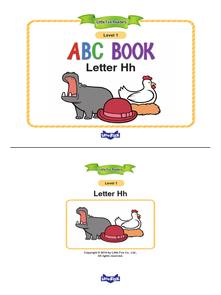 W10 ABC Book - Letter HH | PDF