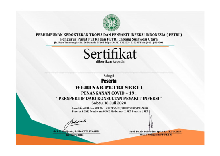 eCertificate---WEBINAR_PENANGANAN_COVID_19_PERSPEKTIF_DARI_KONSULTAN_PENYAKIT_INFEKSI---dr.Ony ...