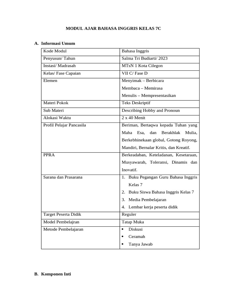 Modul Pertemuan 7 | PDF