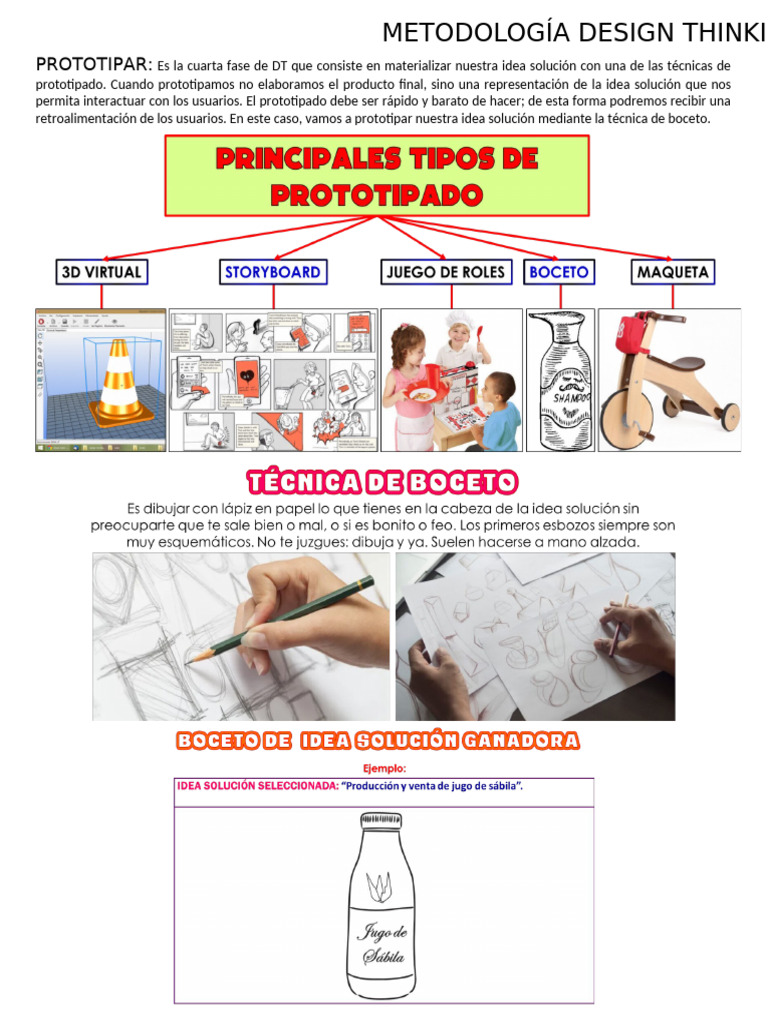Ficha de Trabajo - Prototipar | PDF