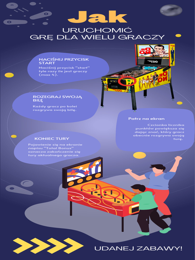 Pinball Jak Grac Instrukcja | PDF