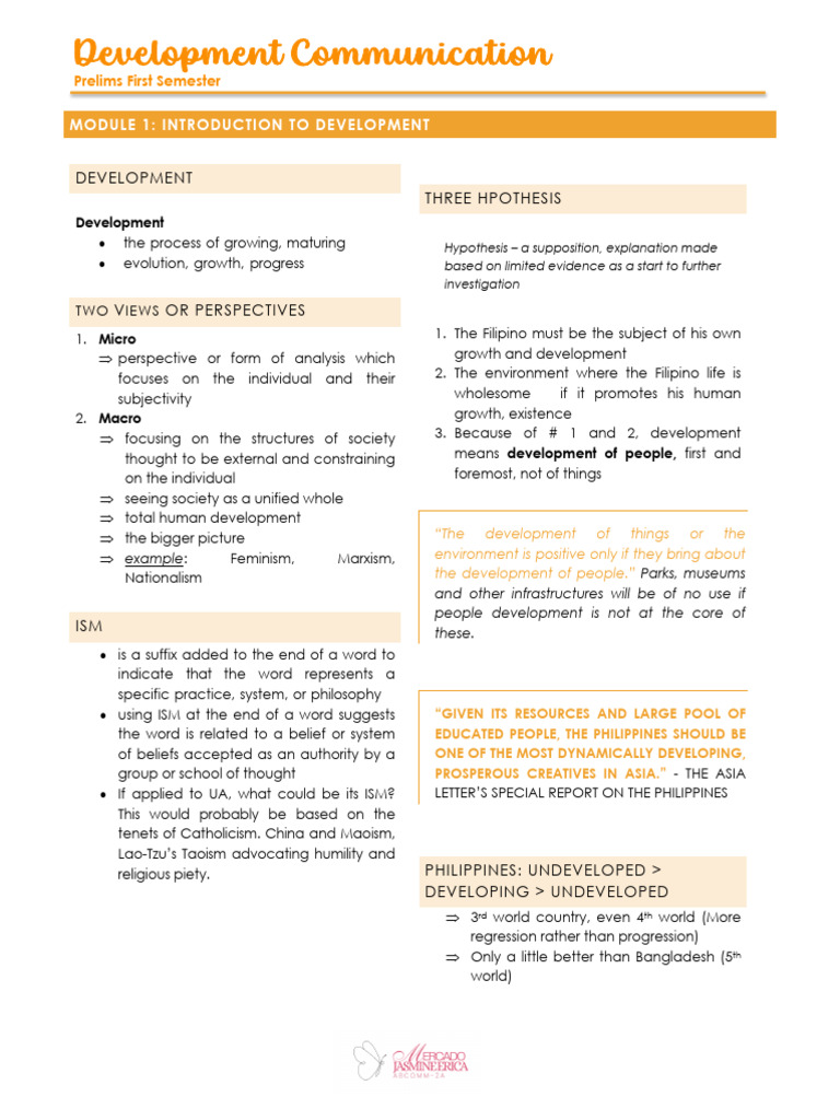 DevCom Prelims (Module 1 - 5) | PDF