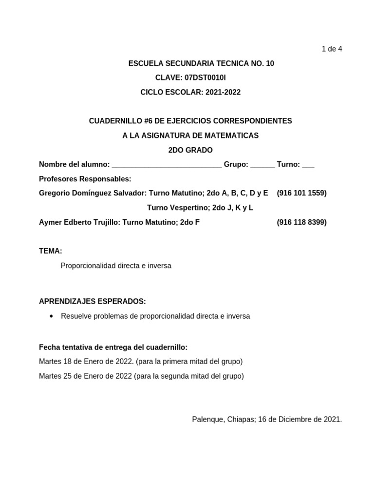CUADERNILLO #6 2021 | PDF