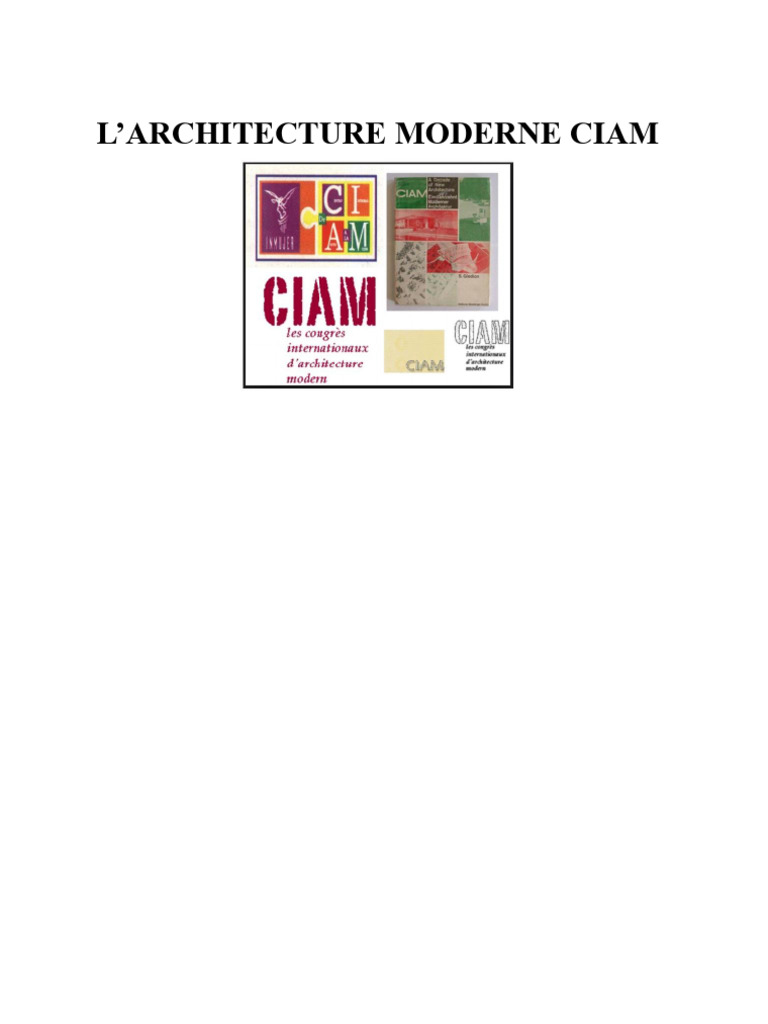 Cours 6 Ciam | PDF