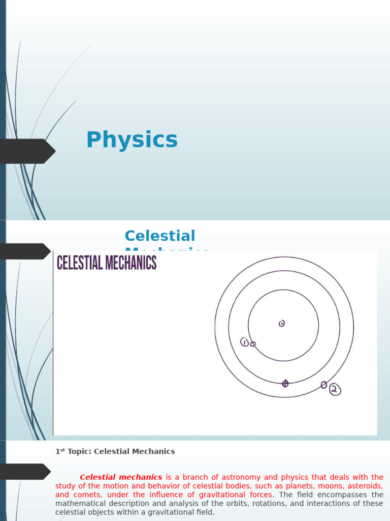 Physics Celestial | PDF