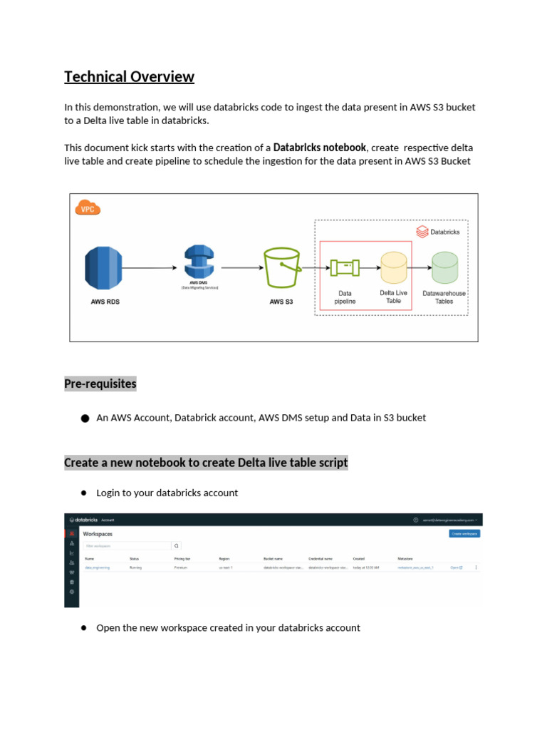 4 Databricks Delta Live Tables Pdf 