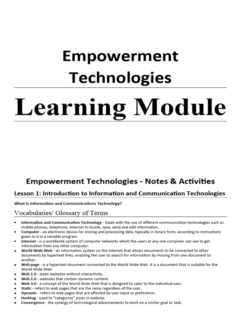 4-learning-module | PDF