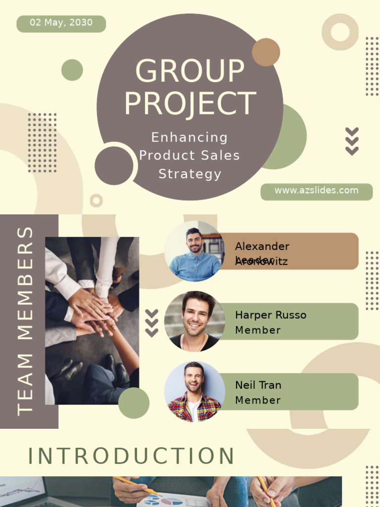 Pastel Simple Strategy Group Project Presentation | PDF