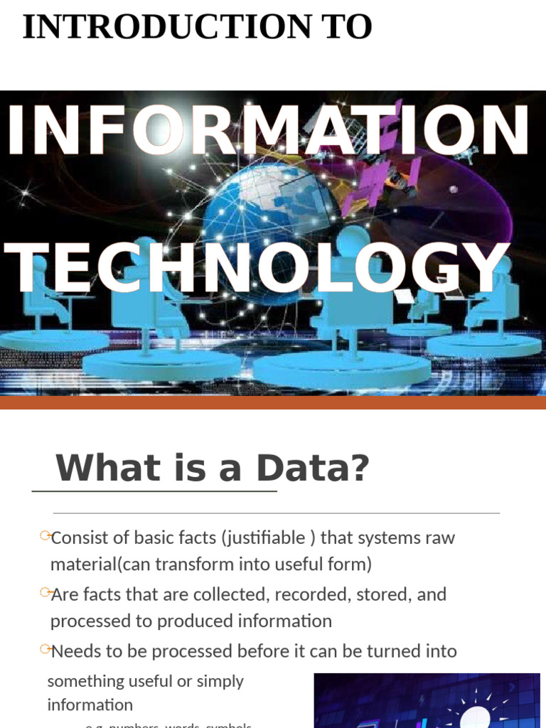 Module 1 - Introduction To Information Technology | PDF