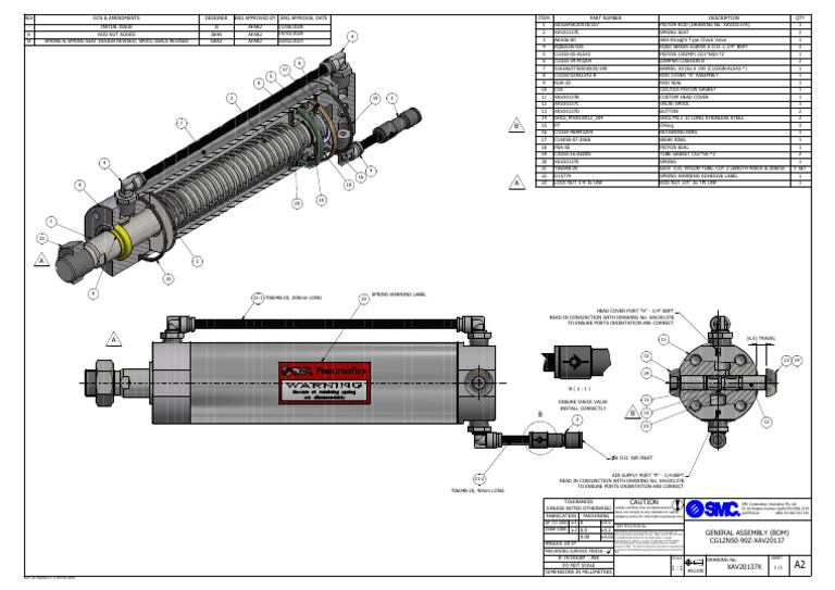 Filling Gun Drawing Assembly | PDF