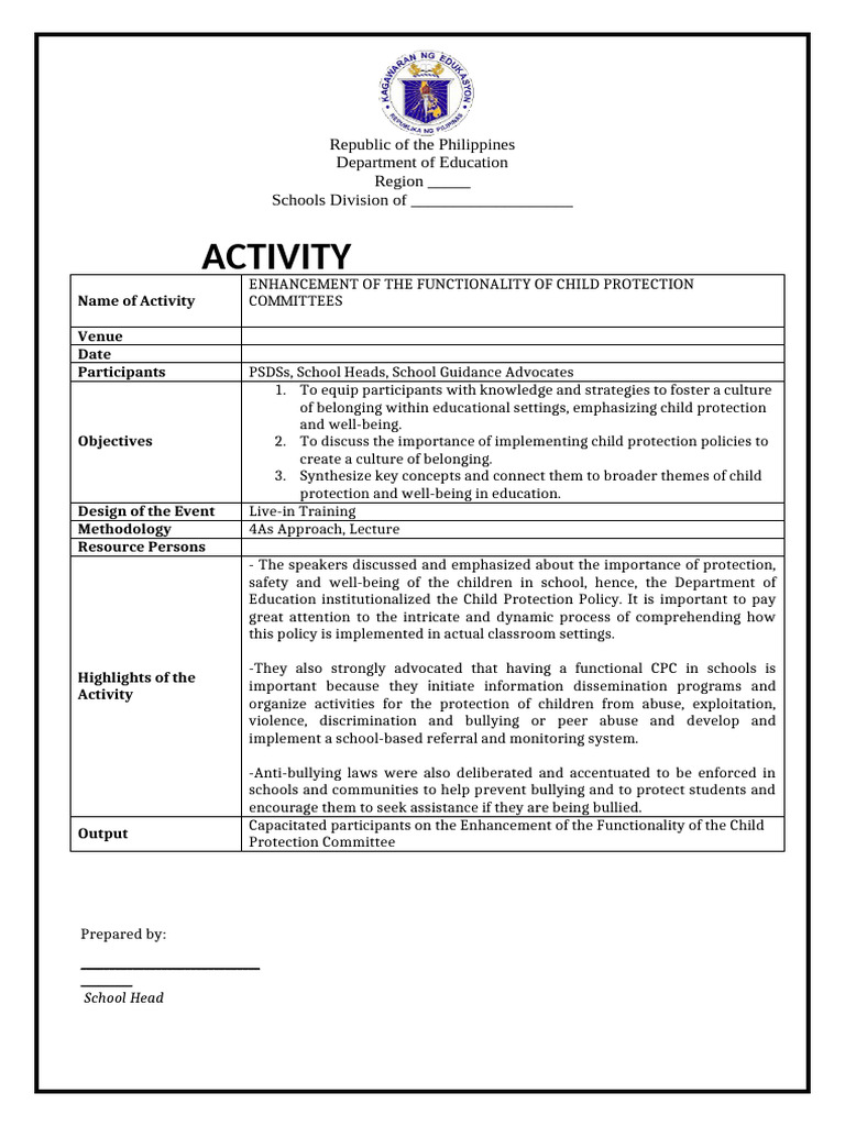 ACR Enhancement of Functionality of CPC | PDF | Child Protection