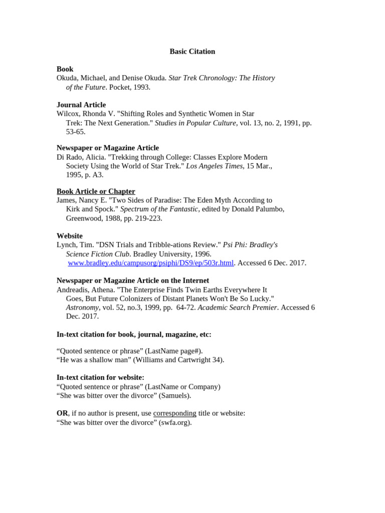 Basic Citation | PDF