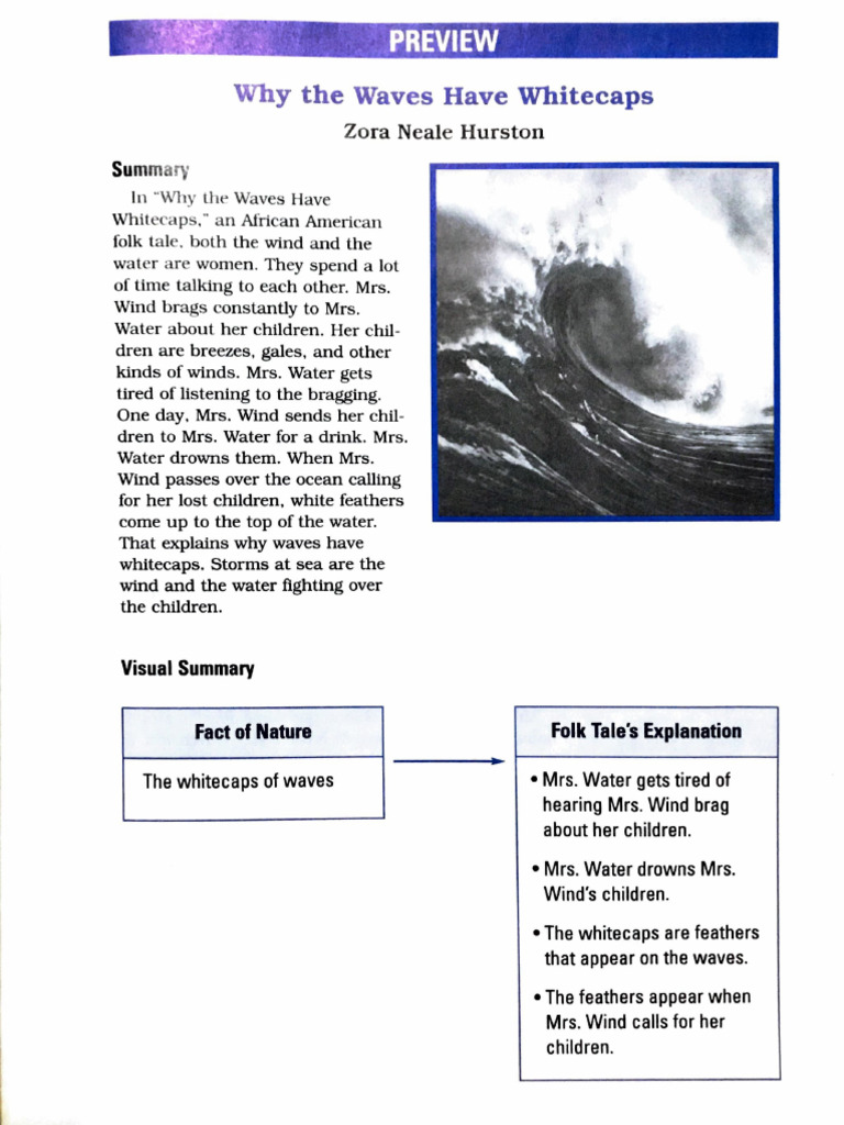 Why The Waves Have Whitecaps | PDF