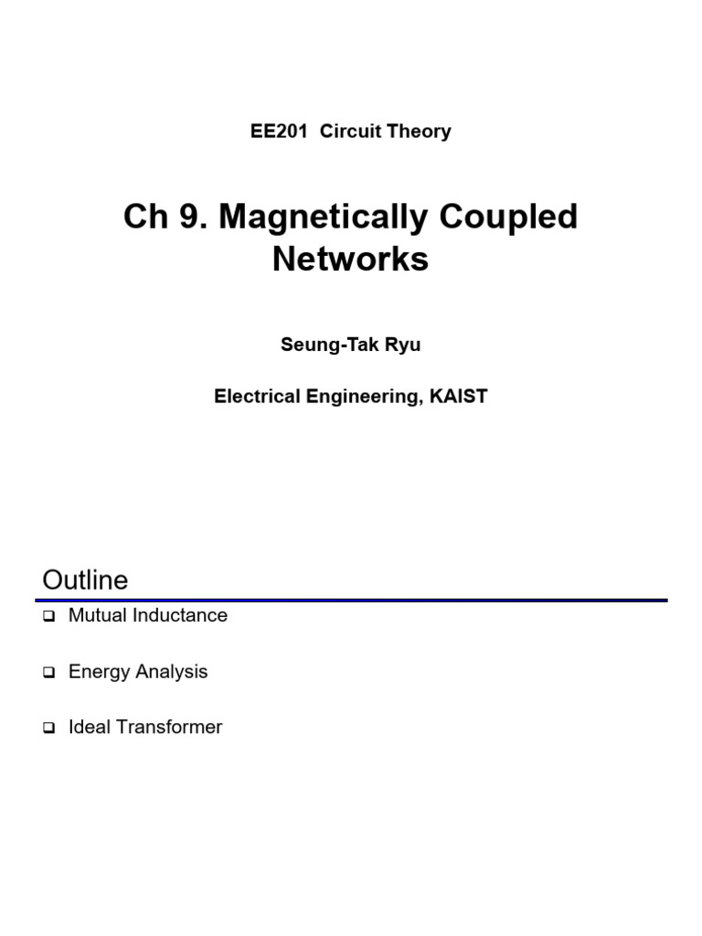 EE201 ch9 | PDF