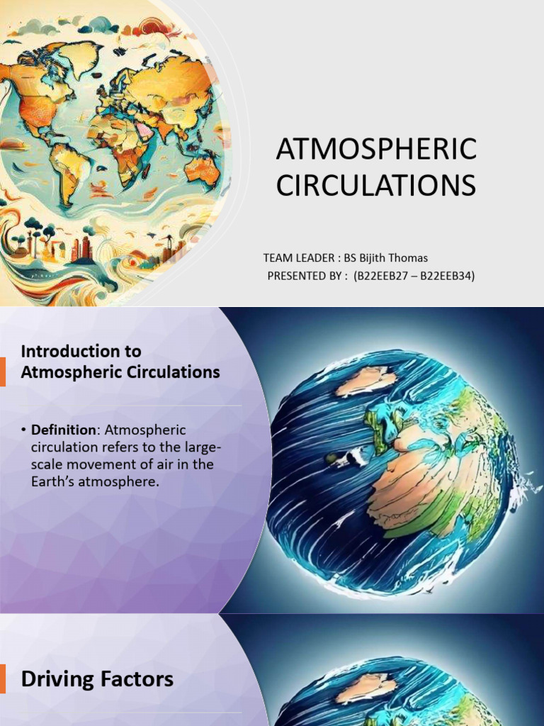 Atmospheric Circulations Presentation | PDF