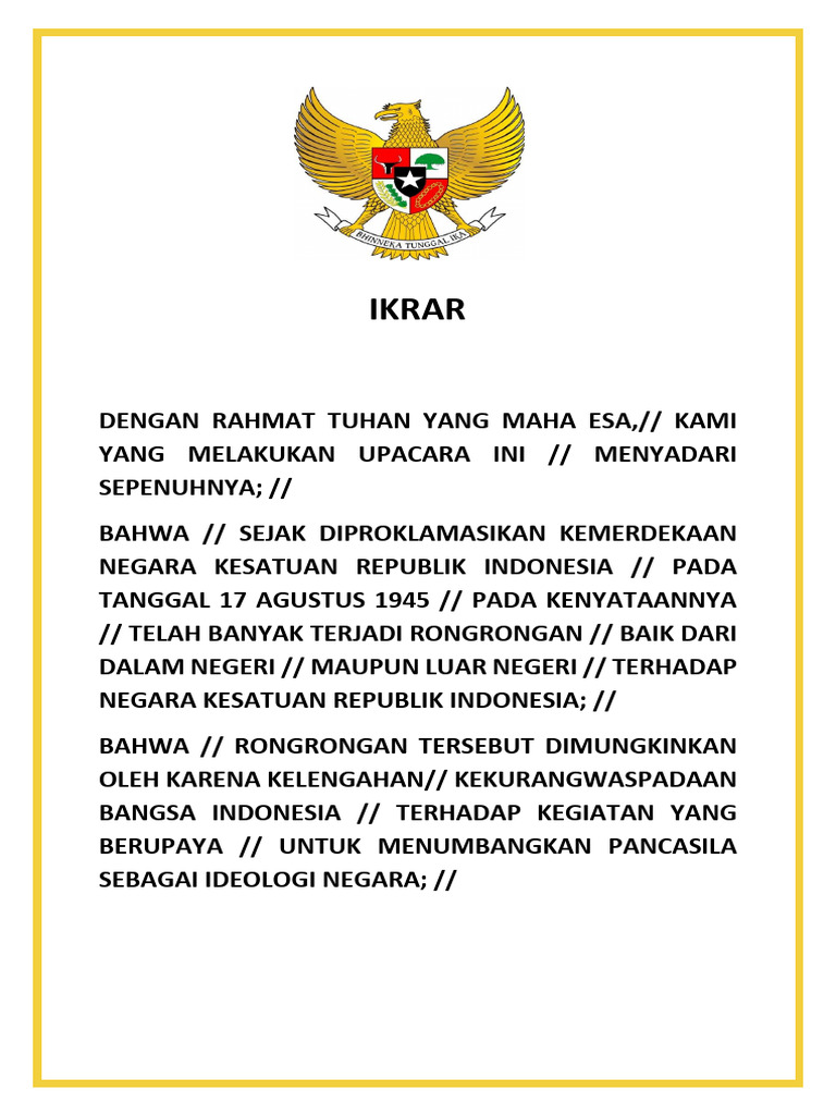 Ikrar | PDF