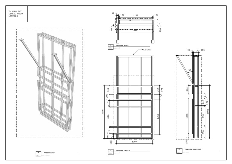 TLT-TV Wall Dirkeu DETAIL | PDF