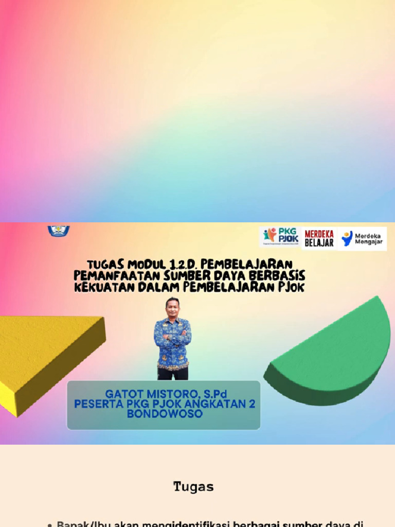 Tugas Modul 1.2 Pemetaan Aset PKG PJOK (360p, h264, Youtube) | PDF