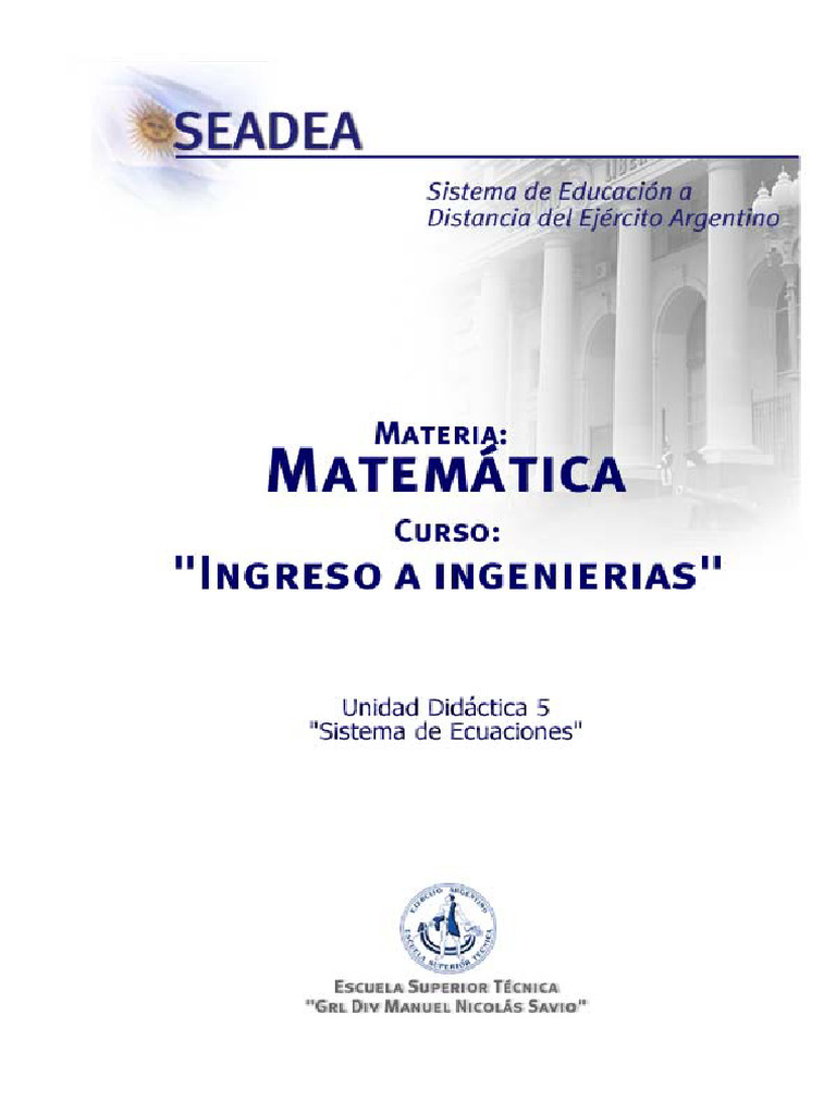 Ingreso Matematica | PDF