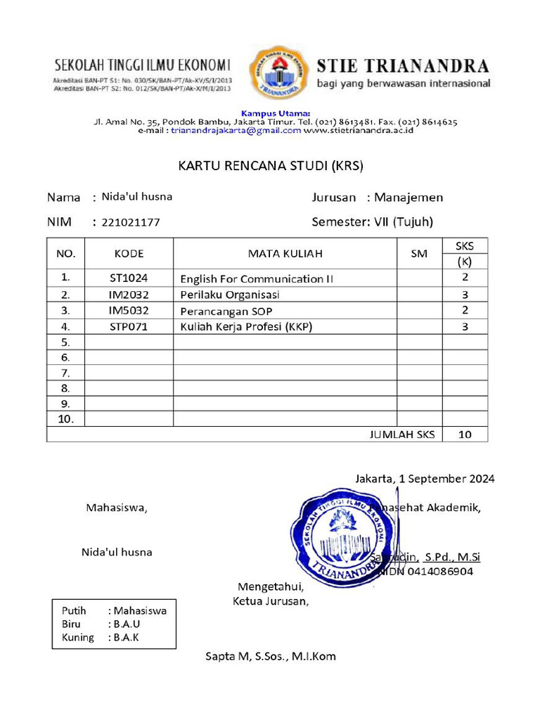 KRS - Nida'ul Husna | PDF