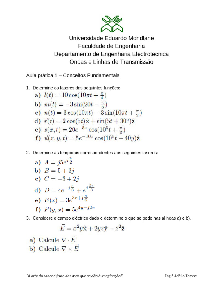 AP.1 - Conceitos Fundamentais | PDF