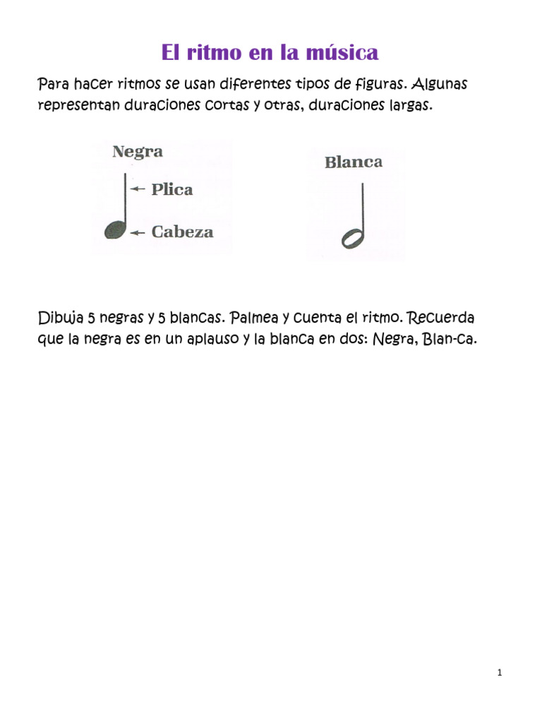 Ejercicicios de solfeo | PDF